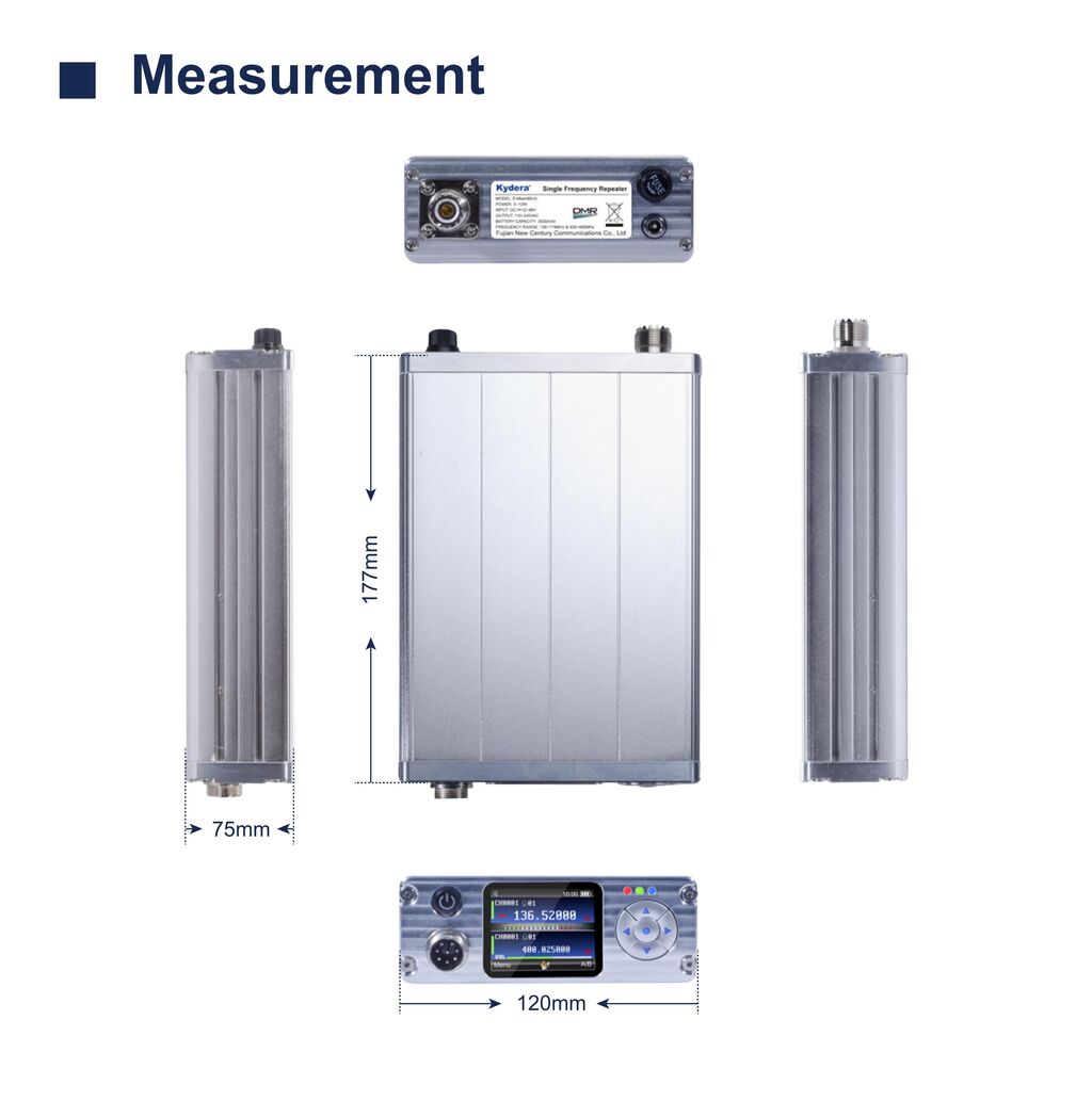 E-mesh86uv: Dmr Vehicle Mobile Radio & Single Frequency Repeater Dmr ...