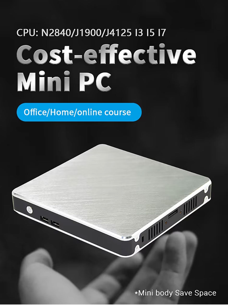 Achetez en gros Mini Pc Silencieux Et Frais - Windows 11 Pro, Intel ...