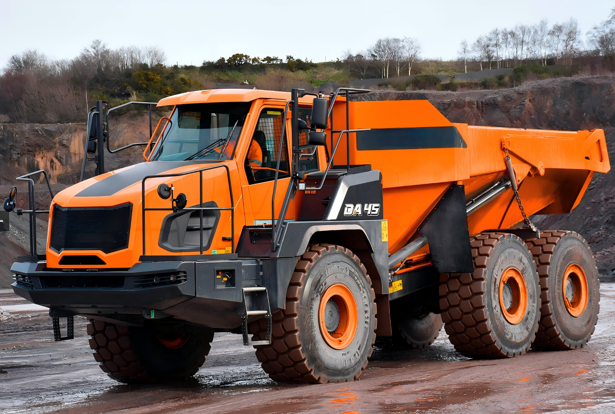 41t Payload Da45 Heavy Duty Dump Truck Articulated Mining Truck, Truck ...