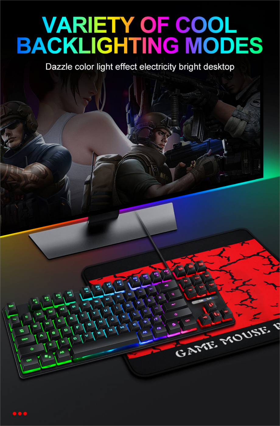 Umila Factory Oem New Fashionable Stylish Gaming Keyboards, Keyboard ...