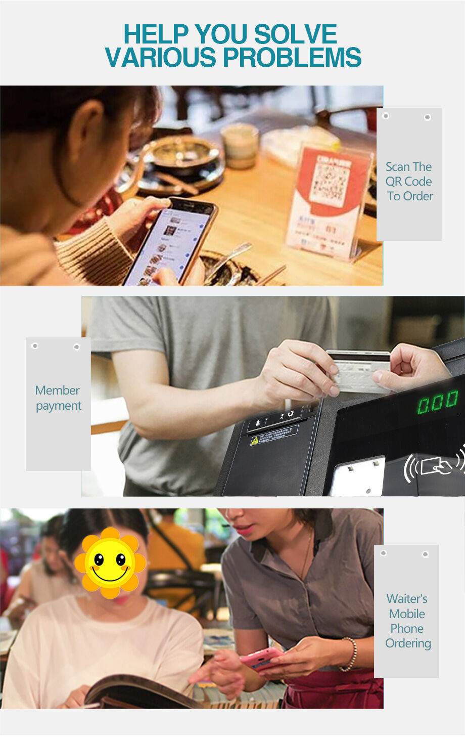 China Factory Customized Handheld Pos Terminals Mobile Wireless Payment ...