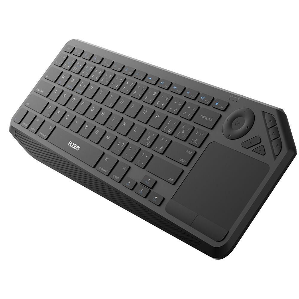 Rechargeable Scissor Wireless Keyboard With Touchpad 2.4g Bluetooth ...