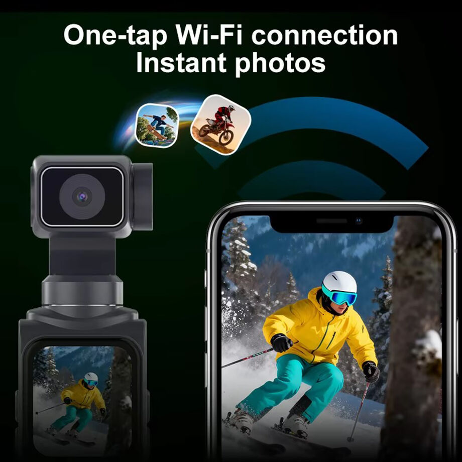 Ultra Compact Stabilized Pocket Camera High Definition Action Vlogging ...