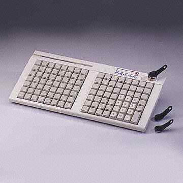 111-Key Fully Programmable Keyboard for POS System, DOS/Windows Version ...