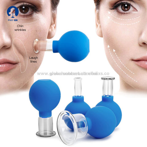 China Facial Cupping Cup for Wrinkles - Glass Face Cupping Suction ...