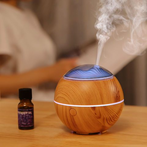 China 2020 New Arrival Mountain View ultrasonic wooden aroma diffuser ...