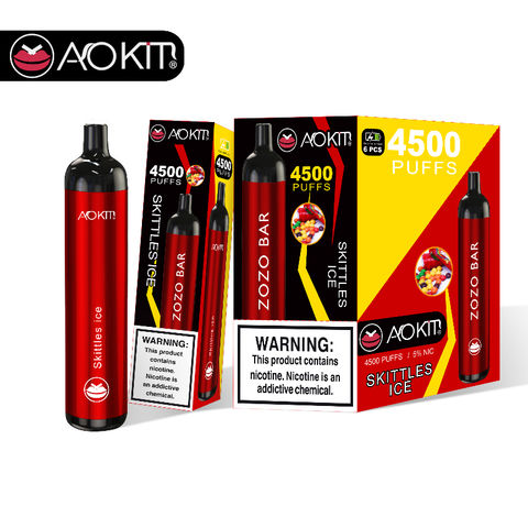 China Wholesale E-Cigarette Aokit Zozo Bar 4500Puffs Vertial Mesh and ...