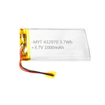China432970 1000mah battery 3.7v 1000mah lipo battery on Global Sources