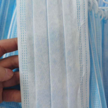 China Non Woven 3 Ply Cotton Ear Loop pm 2.5 Disposable Facial Mask on ...
