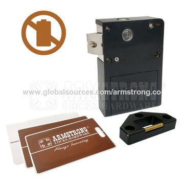 Taiwan Batteryless Electronic Cabinet Lock-Latch Locking on Global Sources