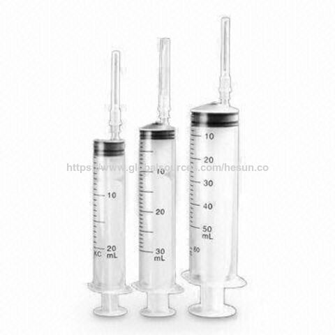China Hypodermic syringe, sterilized by EO gas, non-toxic, non ...