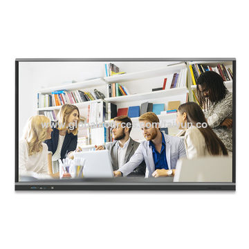 China 75'' interactive whiteboard touch screen all in one multimedia ...