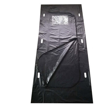 China Funeral medical cadaver corpse death PEVA mortuary dead body bag ...