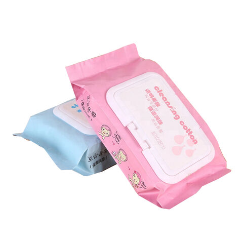 China Lady facial makeup remover wipes OEM wet wipes on Global Sources ...