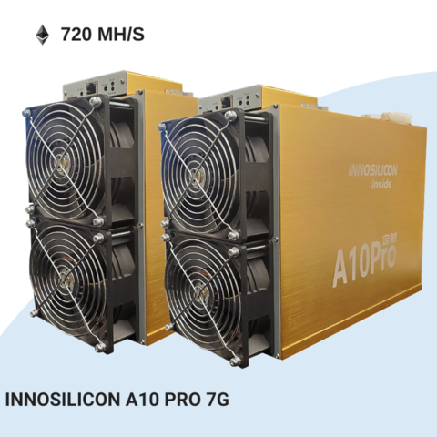 China Eth miner Innosilicon A10 pro 5g 6g 7g 750mh 720mh 500mh Asic ...