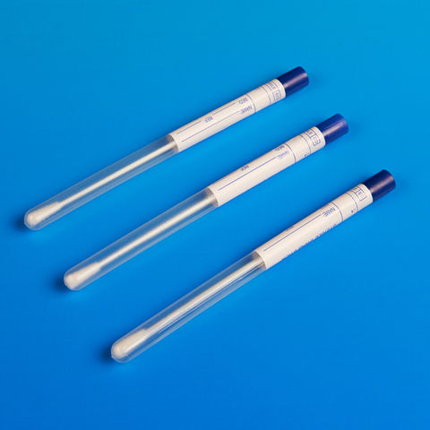 China Disposable Sterile Tape Plastic Tube Sleeve Nasopharyngeal Swab ...