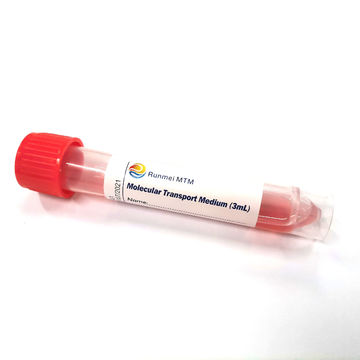 ChinaPolyester Flocked Swab CE,Red Top Tube Specimen Collection Swab ...