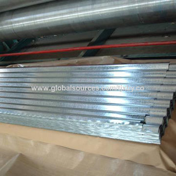 ChinaGalvanized corrugated plate, SGCC, SGCH, SGHC, for construction ...