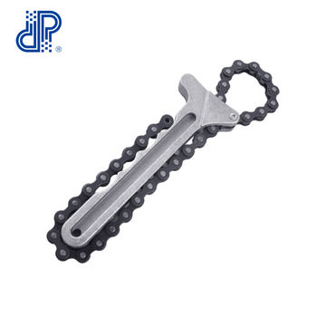 China 6 Inch Heavy-Duty Adjustable Oil Filter Chain Pipe Wrench on ...