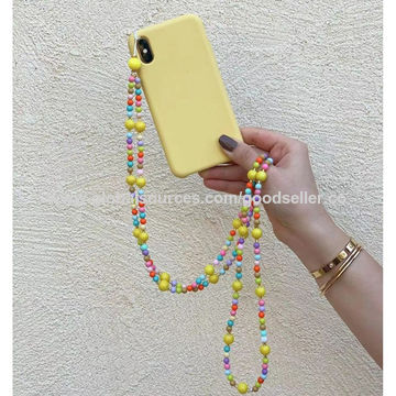 China Wholesale colorful customized phone chain hanging neck chain ...