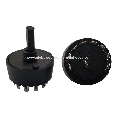 China Rotary Power Switches with 1kV AC for 1 Minute Withstand Voltage ...
