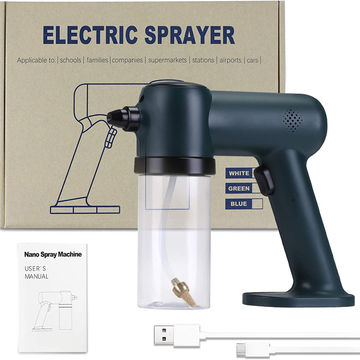 China Wireless Cordless Nano Blue Light Steam Gun Battery Disinfection ...