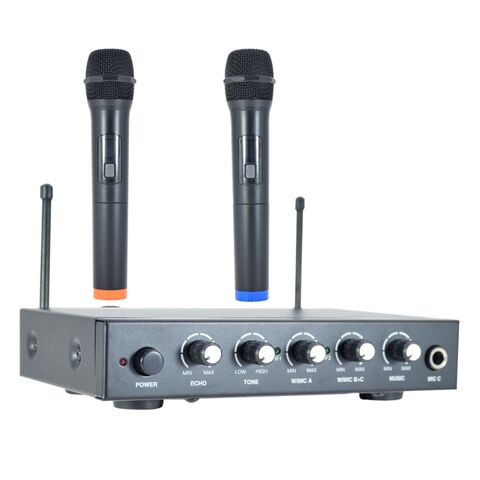China Wireless handhold microphone karaoke box sound mixer digital ...