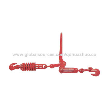 China Snubber spring type load binder, red painted on Global Sources ...