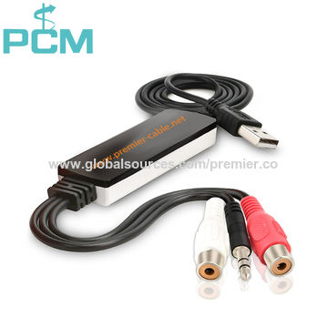 China USB2.0 Audio Capture Card Grabber - Analog Cassette Tape to ...