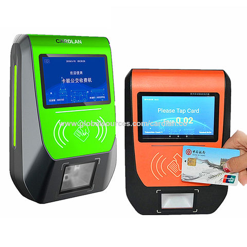 China 5 Inch Android NFC Bus Ticket Vending Machine with QR code ...