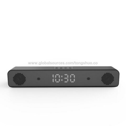 China Hot Selling 2022 Amazon Alarm Clock soundbar Laptop Pc bluetooth ...