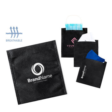 ChinaNon woven portable bags for face mask storage mask holder on ...