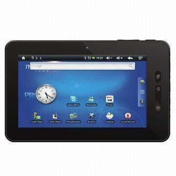 7-inch Tablet PC with Qualcomm MSM7227-A CPU and Google's Android 2.3/4 ...