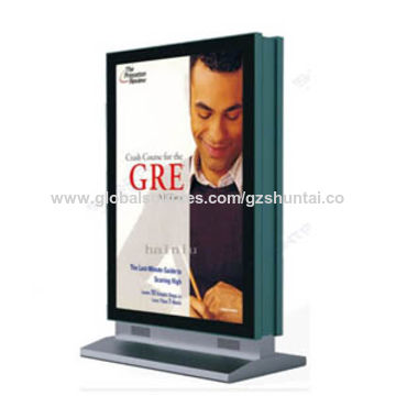 Shopping mall backlit LED outdoor scrolling advertising display ...