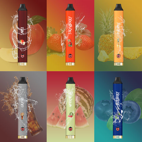 China Newest Pod 2000 puffs E-Cigarette Disposable E-Cig Liquid Vape on ...