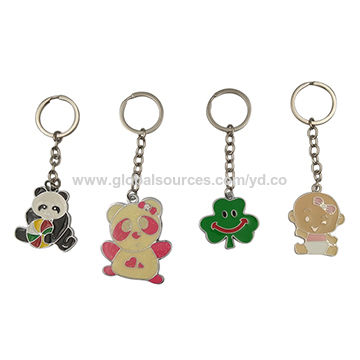 Hong Kong SAR Promotional Custom Design Your Own Zinc Alloy Keyring ...