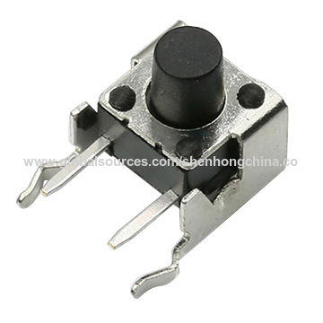 China Right angle tact switch 6x6 tact switch momentary push button ...