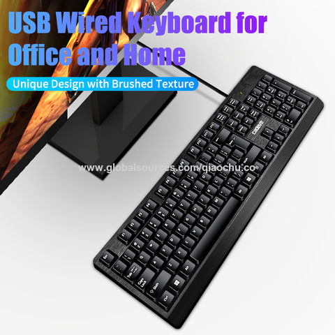 China Factory OEM Cheap Price 104 Keys Wired Office Keyboard with ...