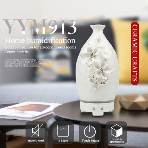 China 120ML Smart Ceramic Humidifier Home Appliances Aromatherapy ...