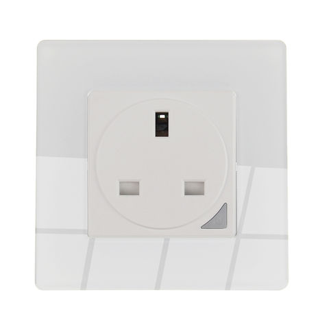 China Universal Wifi Smart Wall Socket works with Alexa and Google home ...