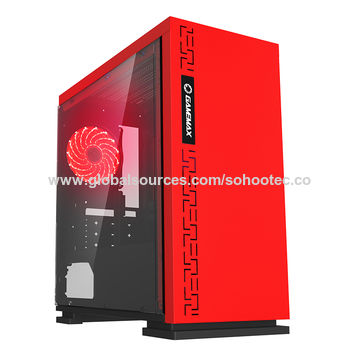 China Mid-Tower Case with fully window side panel on Global Sources ...