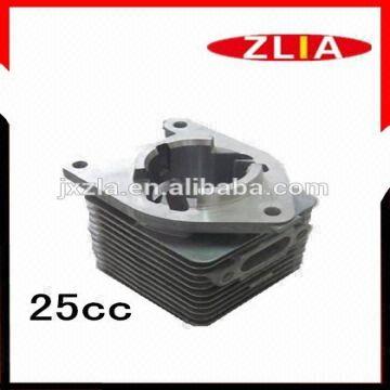 25cc two-stroke engine Chainsaw Cylinder 1.Excellent heat dissipation 2 ...