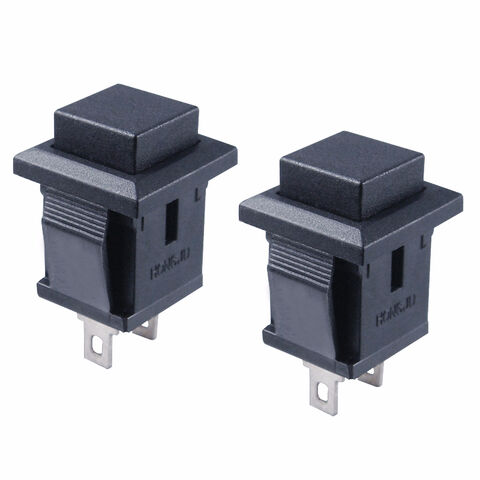 China Honyone mini plastic square pushbutton switch, 3A off-on ...