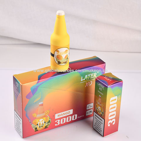 China Later XO 3000 Puffs 1100mAh Disposable Electronic Cigarette Fruit ...