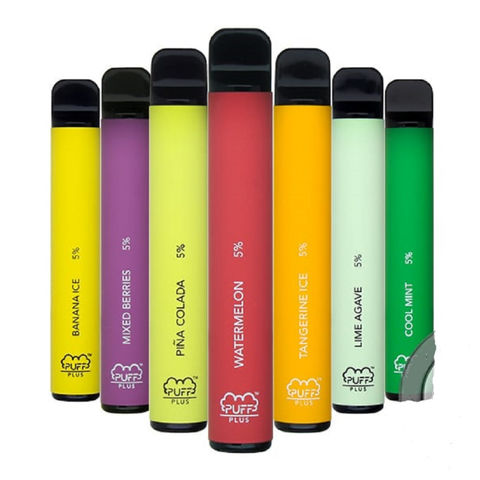 China China factory direct sale OEM dispoable vape pen puff plus ...