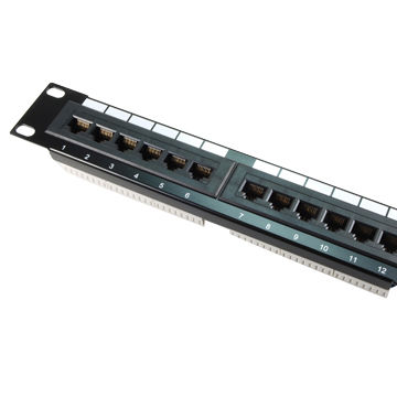 Taiwan Mini Patch Panel, 12 Ports on Global Sources,Mini Patch Panel