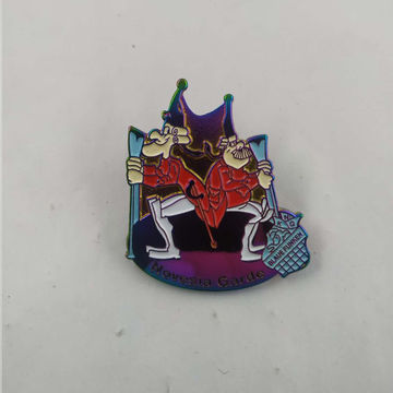 China Custom Metal Lapel Pin&Enamel with Rainbow Plating on Global ...