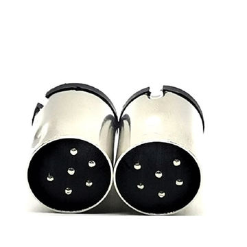 China MINI DIN 8 Pin Male Nickel Plating Solder Type Connector on ...