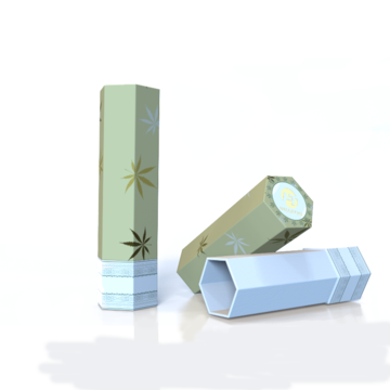 China Hexagon Rigid Box for Vape Cartridges or Small Gift,comestics on ...