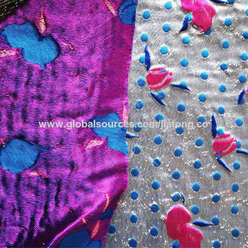 Two tone jacquard fabric with different patterns, autumn winter fabric ...